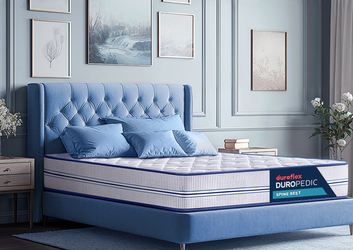 Duroflex Spine Rest - Doctor Recommended Orthopaedic |5 Zone Dual Dens ...