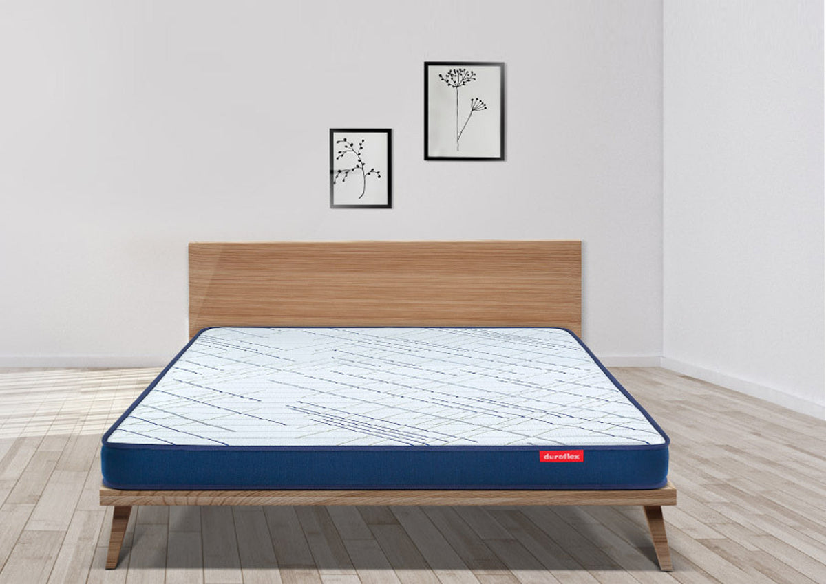 Duroflex Edge - Dual Comfort 4 Inch Queen Size Foam Mattress — Sleepbee