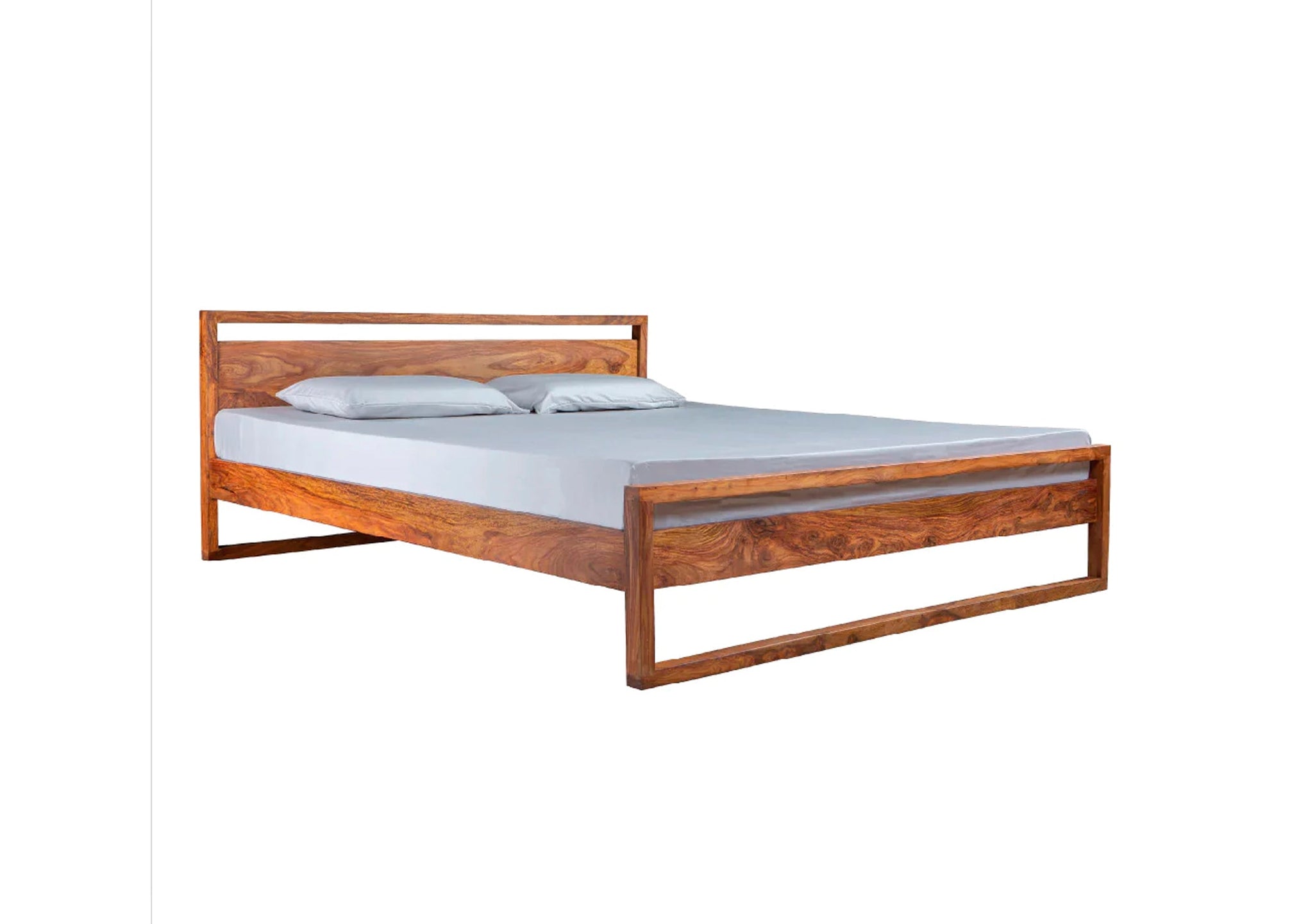 DUROFLEX - Synergy Sheesham Wood Bed — Sleepbee